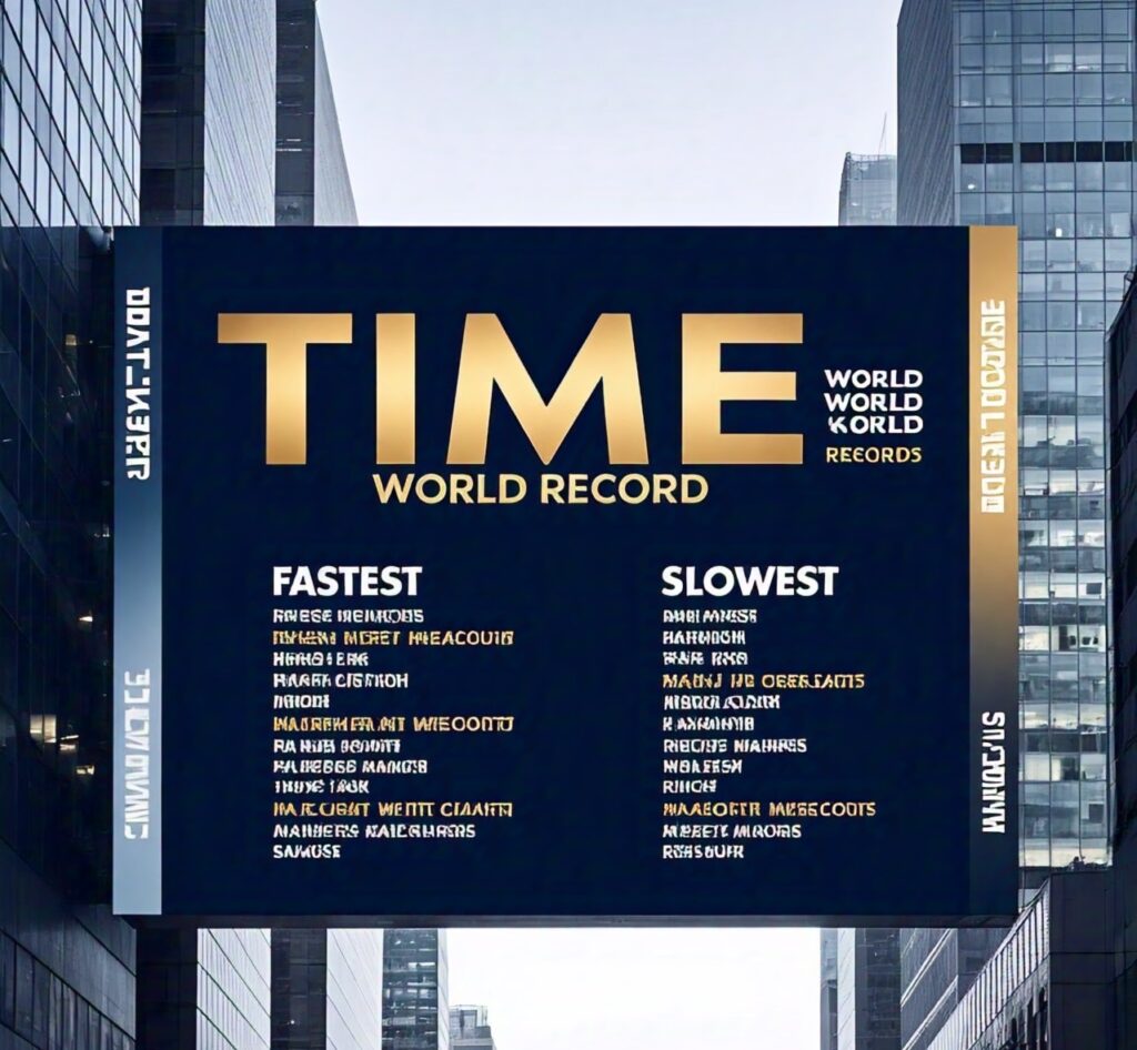 FASTEST TIME TO RECITE ALL COUNTRY NAMES IN THE WORLD – Time World Records